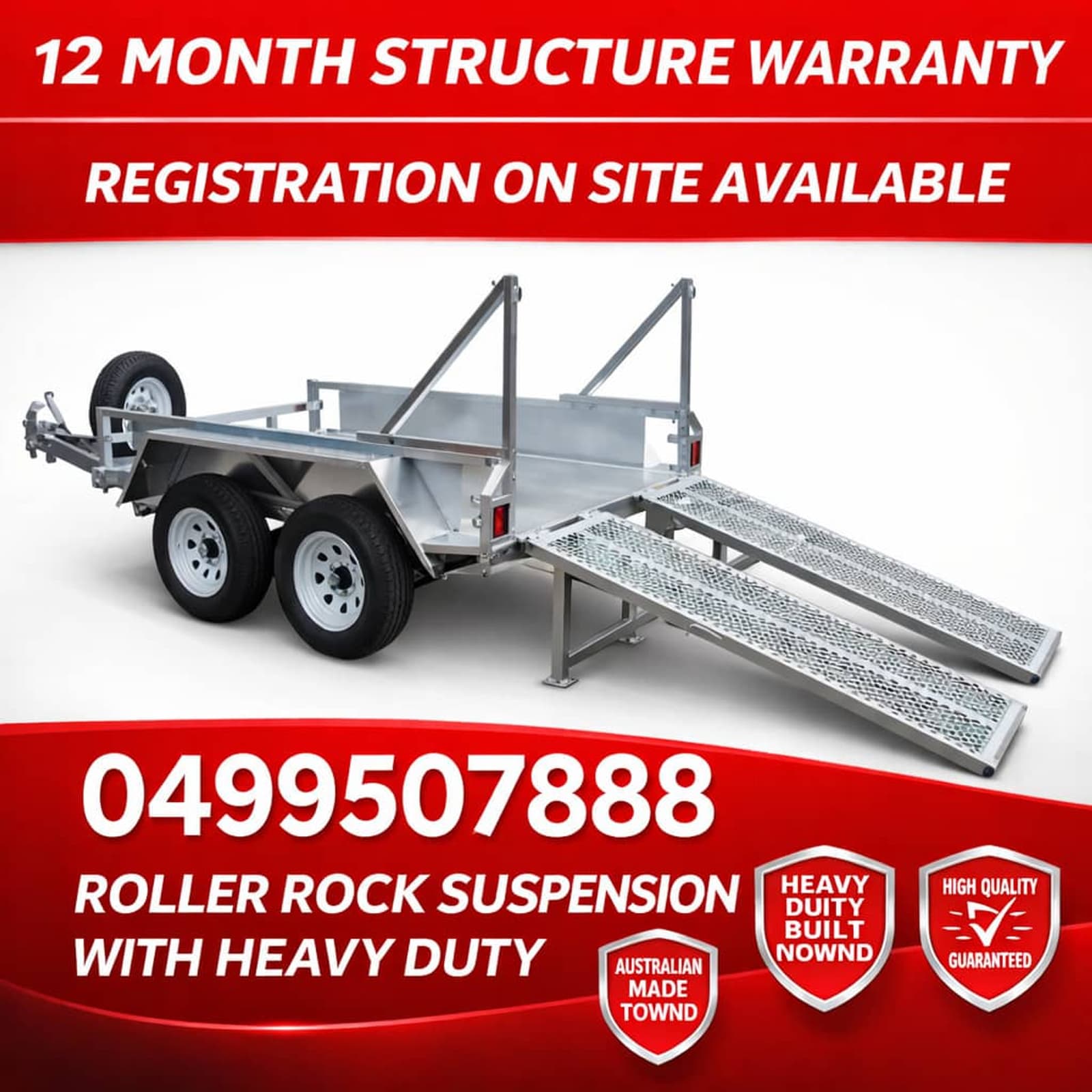 best quality tandem axle hot dipped galavinsed | Trailers | Gumtree Australia Yarra Ranges ...