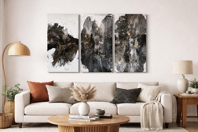 Painting - Original Art - Triptic - Picture Frames in Perth WA ...