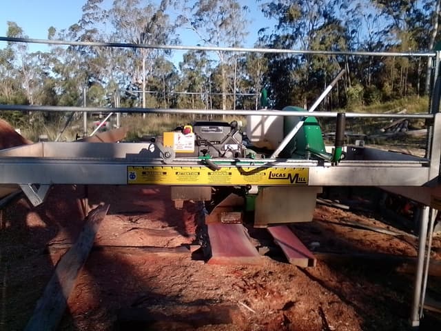 Lucas Mill 10/30, Planer Attachment, 8m Cut Kit, As New 45 hours only ...