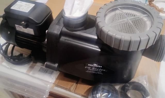 DEMO famous Reltech brand 1 HP pool, spa pump(1/2 price of retail ...