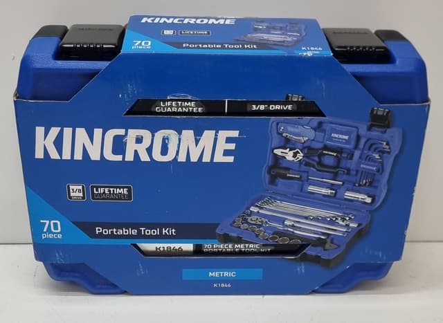 Brand New Kincrome K1846 70pc Portable Tool Kit - Metric - Hand Tools ...