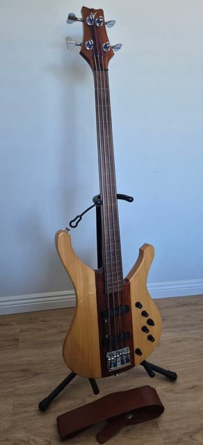 Australian made bass guitar (lined fretless) - Guitars & Amps in Robina ...