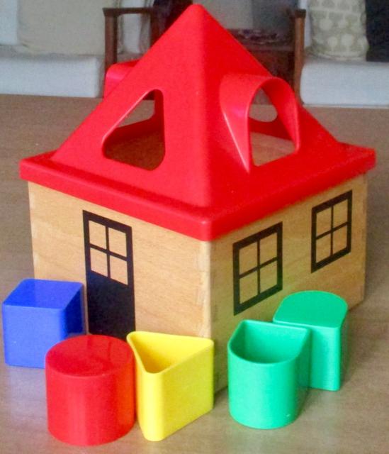 IKEA Baby Toddler Wooden House Shape Recognition Toy - Toys - Indoor in ...