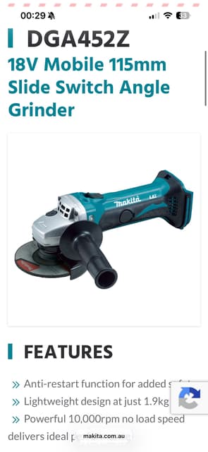 Makita Drill and Angle grinder - Power Tools in Dudley Park SA ...