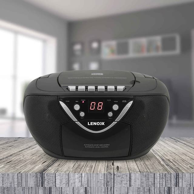 Portable CD/Cassette Player with AM/FM Radio Speaker - Stereo Systems ...