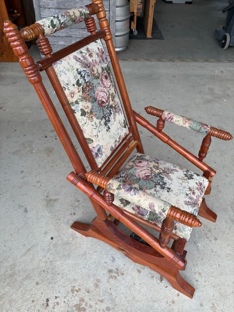 Reproduction Dexter Rocking Chair - Armchairs in Exeter TAS | Gumtree ...
