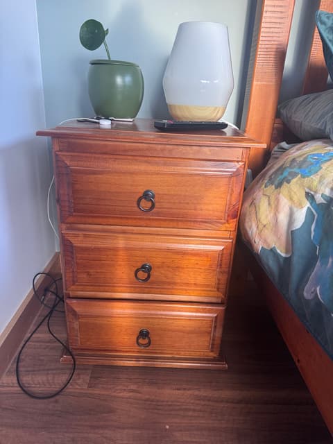 Bedside Tables - pair - Bedside Tables in Youngtown TAS | Gumtree Australia