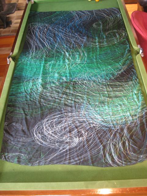 Large Silk Sarong 100% Silk Made In India 107 cm x 190 cm - Green ...