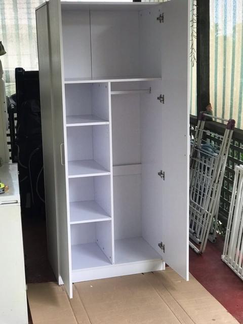 BIG SALE!! 2 DOOR WARDROBE WHITE OR BLACK FOR SALE!!! - Wardrobes in ...