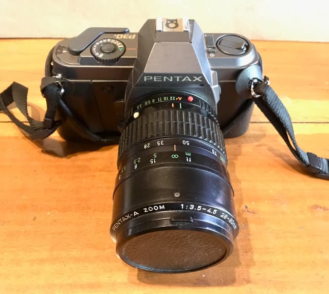 PENTAX P30T 35MM SLR CAMERA & 28-50MM ZOOM LENS - Non Digital Cameras ...