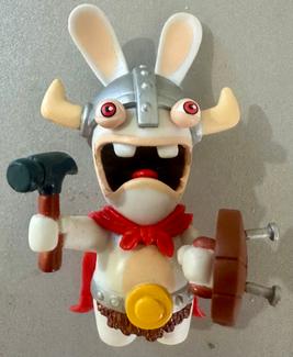 Raving Rabbids Travel in Time Viking Collectible Figure Toy ...