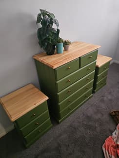 solid pine tallboy and 2x bedside - Dressers & Drawers in Brabham WA ...