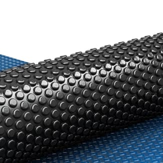 Insulated Two Layer Bubble Solar Swimming Pool Cover Durable Heat Savi ...