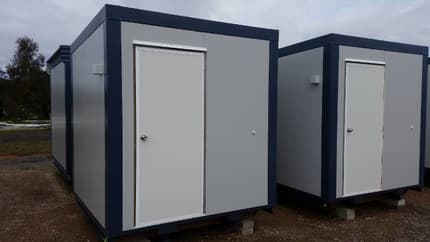 New 2.4x2.4m Transportable Toilet, Shower Building/Donga/Farm Accommo ...