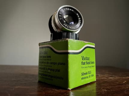 Vivitar F3.5 50mm L39 Enlarger Lens with Box - Lenses in Ingleburn NSW ...