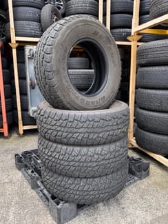265/70R16 DUNLOP GRANDTREK AT1 TYRES TOYOTA LANDCRUISER 79 76 HILUX ...
